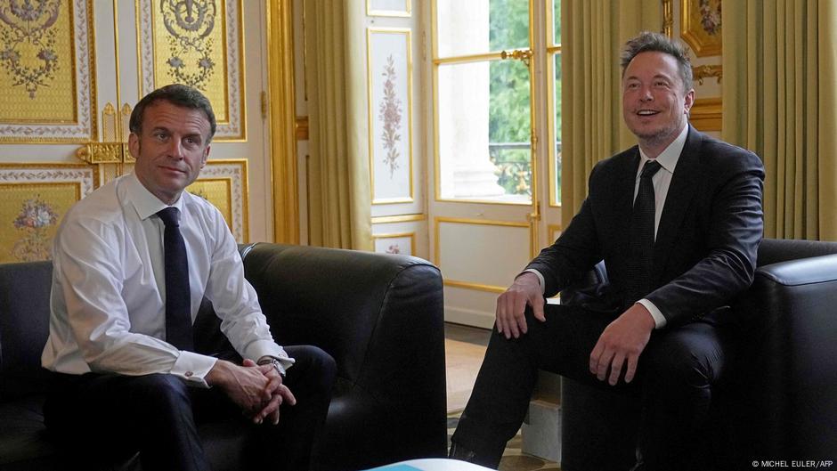 Macron urges Musk to 'choose France' – DW – 05/15/2023 Macron urges Musk to 'choose France' – DW – 05/15/2023