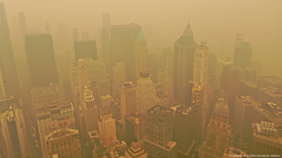 Humo De Incendios En Canadá Afecta Eeuu Y Más Dw 08 06 2023