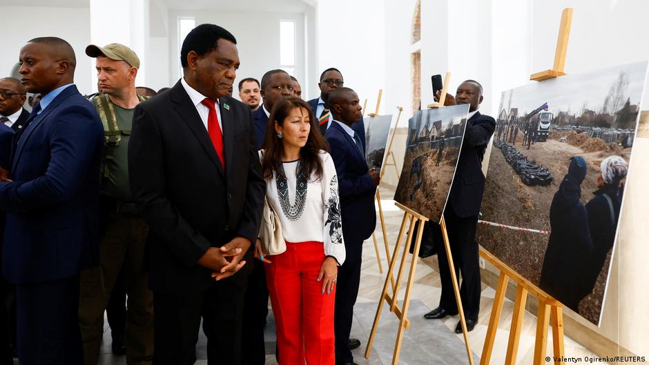 African leaders in Ukraine to push for peace talks