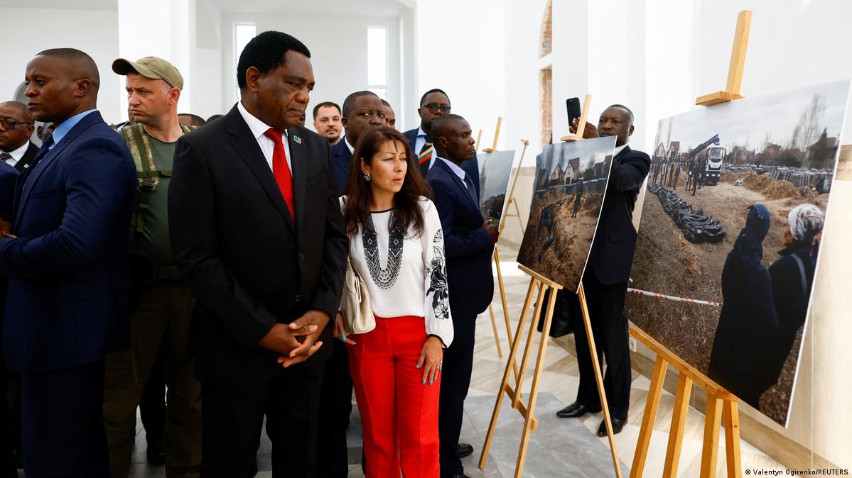 African leaders in Ukraine to push for peace talks