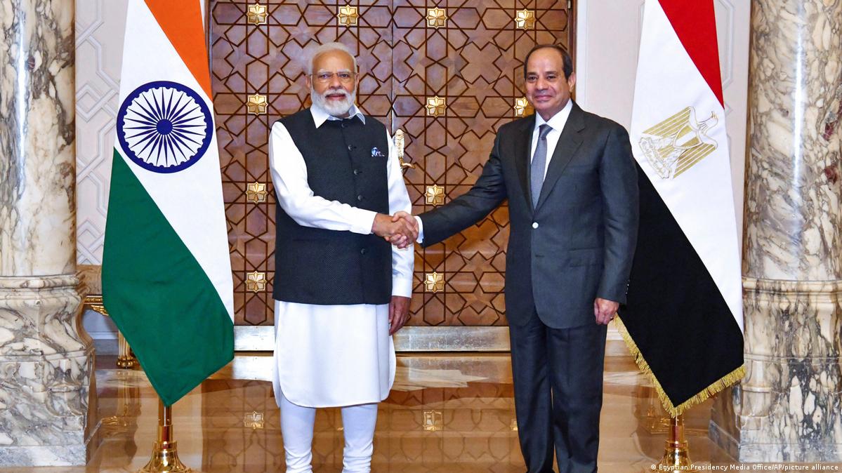 Egypt and India eye 'strategic partnership' as Modi visits – DW – 06/25 ...