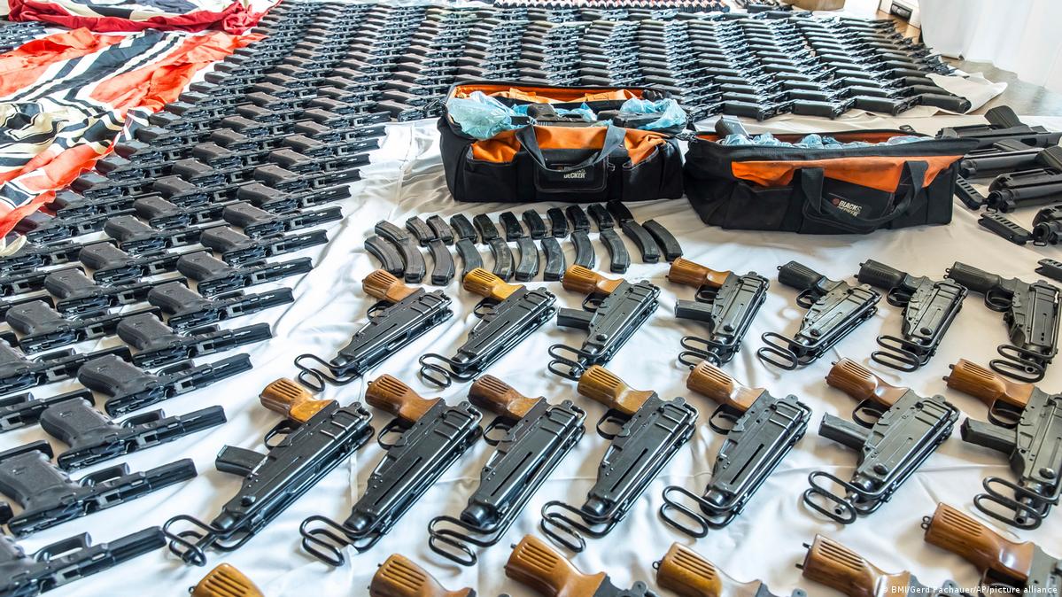 Austria seizes vast weapons cache in far-right biker raid