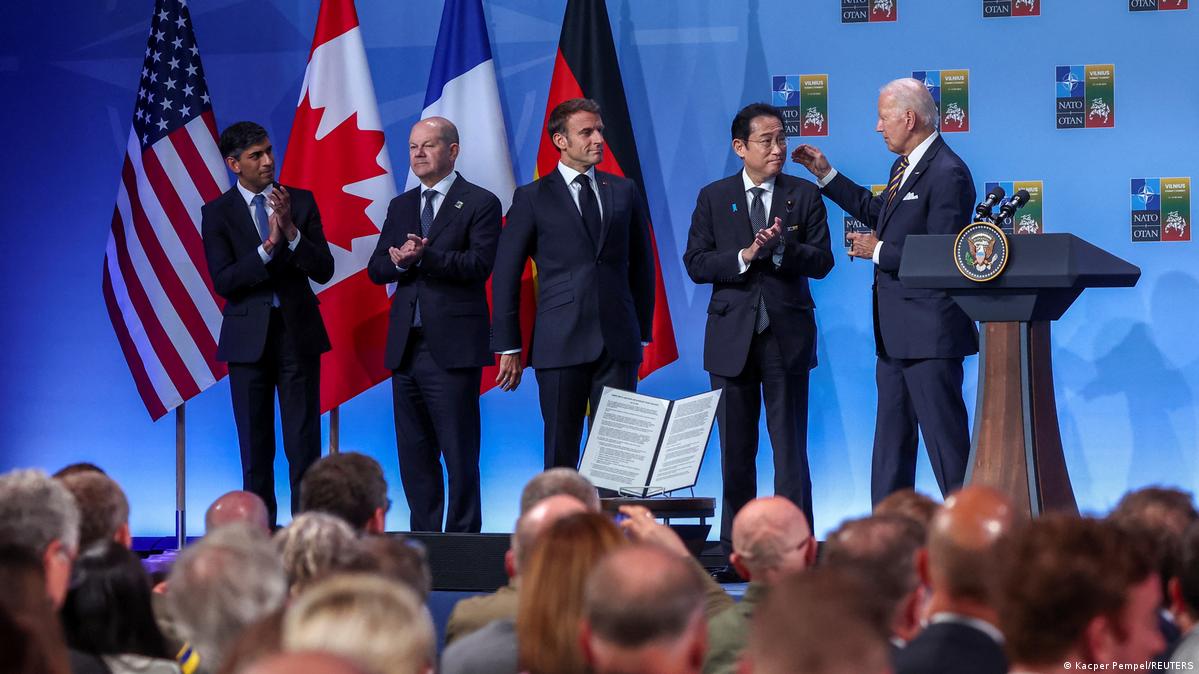 NATO summit: G7 Leaders announce Ukraine security framework
