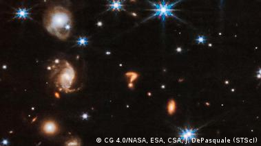 The truth behind the JWST photo of a question mark in space
