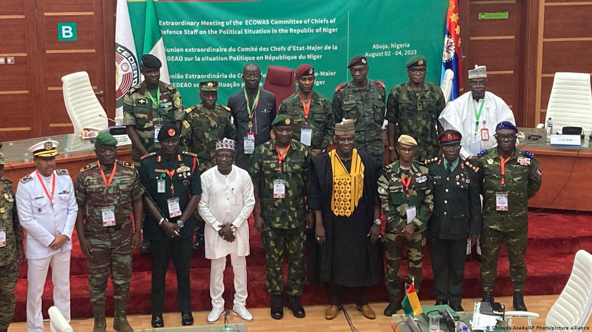 Niger coup: ECOWAS military chiefs meet in Ghana