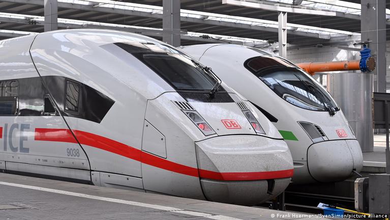 How does Deutsche Bahn compare with European rail firms?