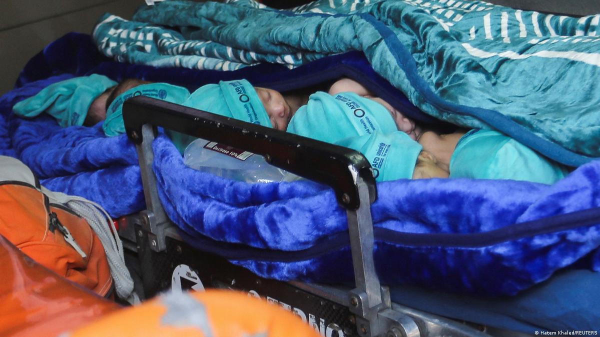 Israel-Hamas war live: Babies evacuated from Gaza to Egypt