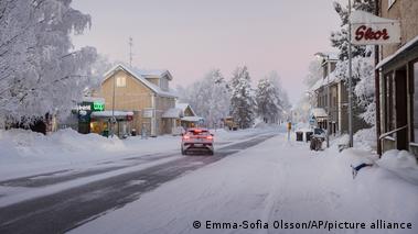 Extreme cold: Temperatures drop below minus 40 C in Sweden