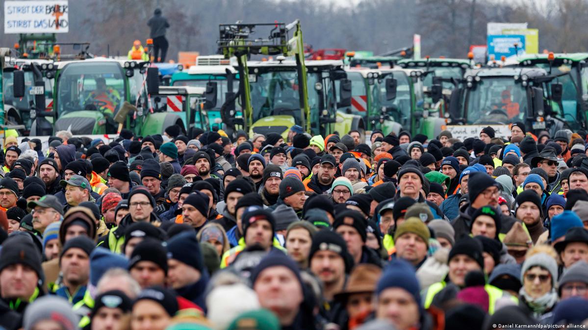 Deutschland: Bauernprotest und Höfesterben – DW – 12.01.2024
