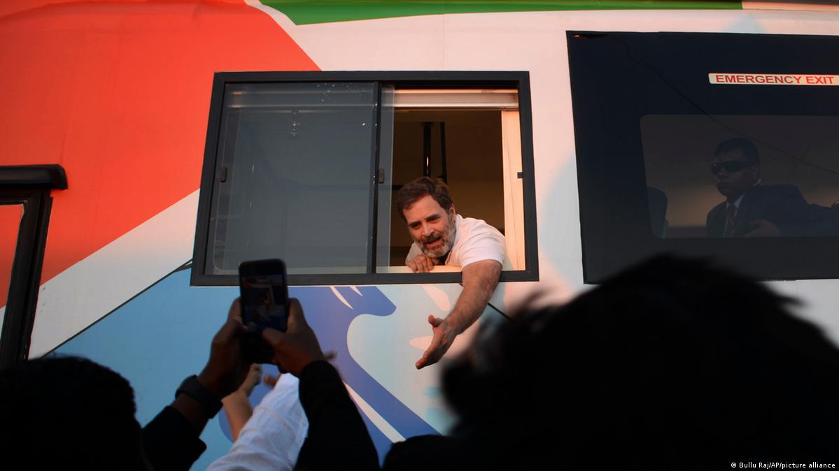 India election: Can Gandhi's march rally voters against BJP? – DW – 01 ...