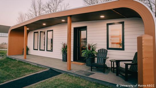 Inside a recyclable 3D-printed tiny home – DW – 01/31/2024