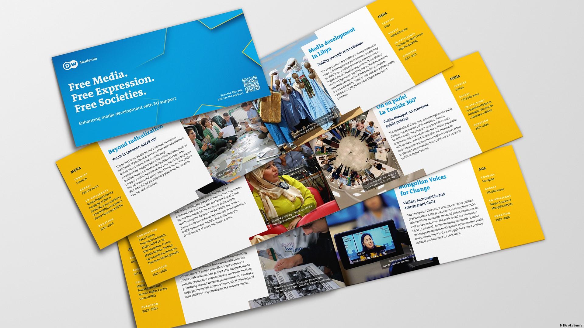 DW Akademie's EU funded projects