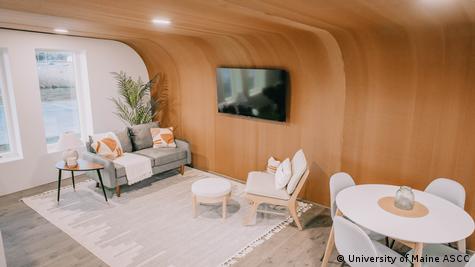 3d Printed Home Inside 3d Printed Tiny House Built In 8 Days: See