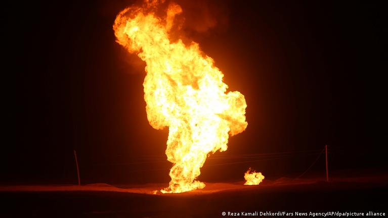 Iran blames 'sabotage' for gas pipeline explosions