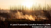 What are zombie fires and how dangerous are they?