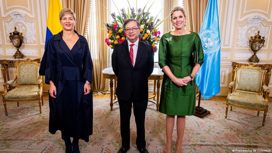 Reina Máxima y el presidente Petro tratan inclusión social – DW – 27/02 ...