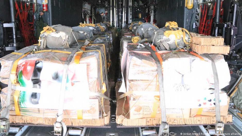 Israel-Hamas war: US plans to airdrop aid into Gaza Strip