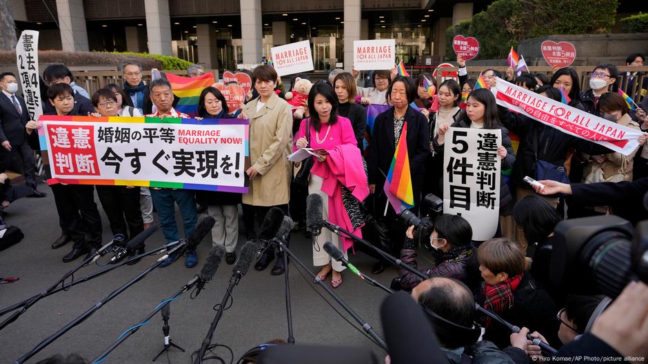 Japans Same Sex Marriage Ban Unconstitutional Dw 03 14 2024