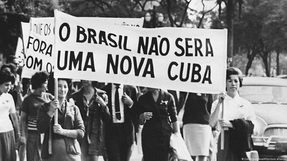O ato que marcou o apoio popular ao golpe de 1964 – DW – 21/03/2024