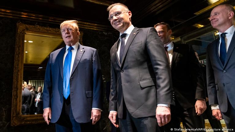 Poland's Duda meets 'friend' Donald Trump in New York