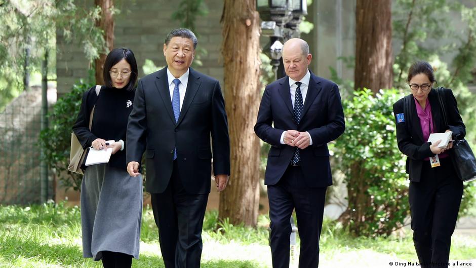 肖尔茨可能最后一次以联邦总理身份见习近平 – DW – 2024年11月15日