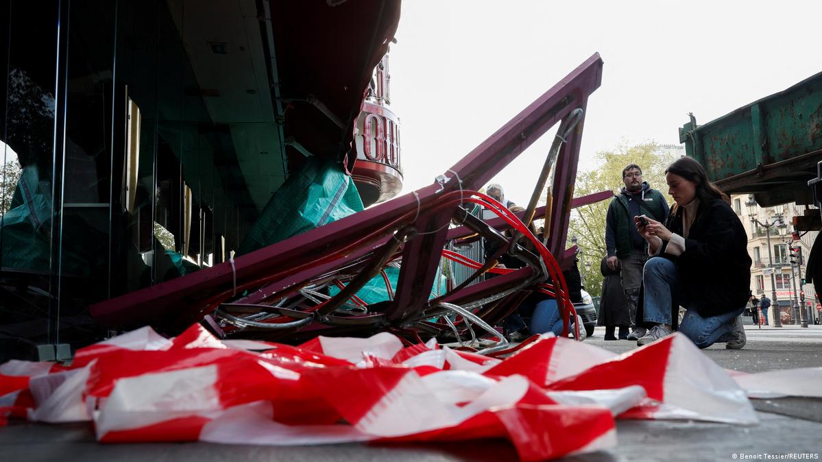 Moulin Rouge windmill blades collapse in Paris – DW – 04/25/2024