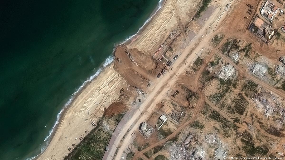 Bald Hilfsgüter für Gaza über provisorischen Hafen – DW – 26.04.2024