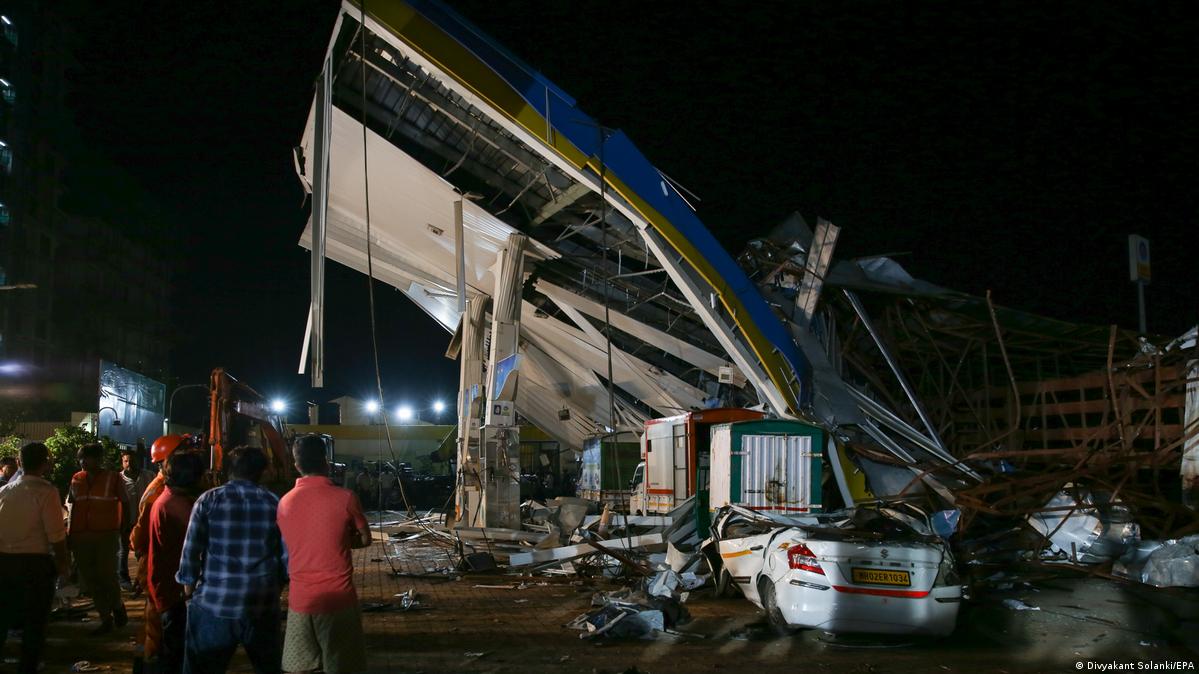 India: Billboard collapse kills 12, injures dozens in Mumbai