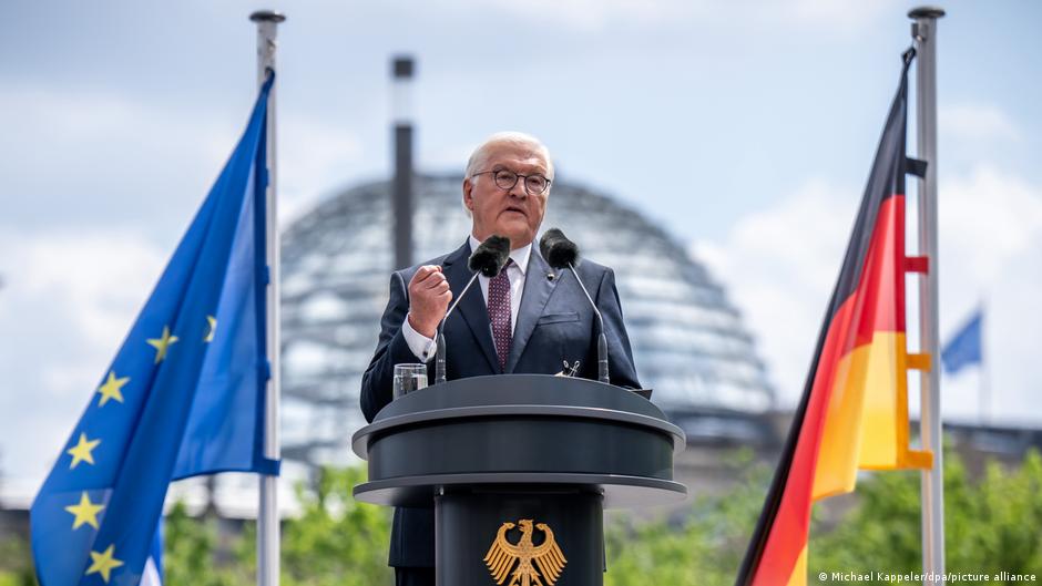 What is the German president's role in a snap election?