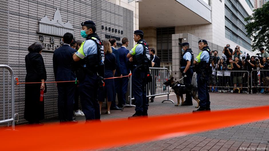 Hong Kong 14 Democracy Activists Convicted In Landmark Case Dw 05