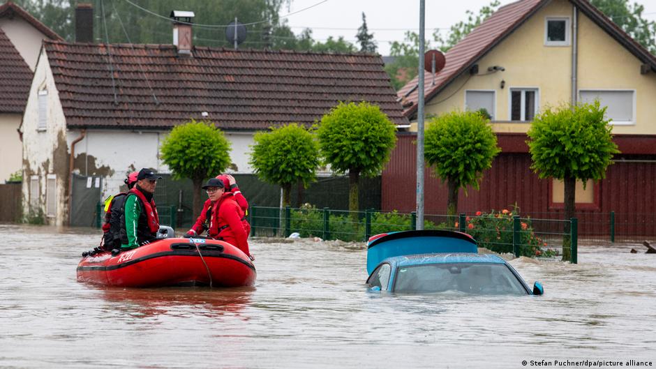Heavy rainfall and flooding hits southern Germany – DW – 06/02/2024