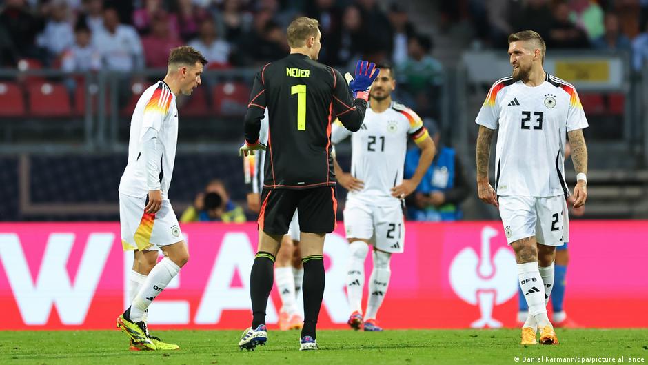 استعداداً ليورو 2024 ـ ألمانيا تكتفي بالتعادل مع أوكرانيا – DW – 2024/6/3