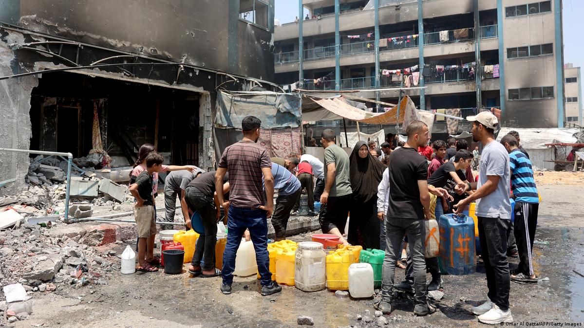 Gaza: MSF acusa a Israel de usar privación de agua como arma – DW – 08 ...