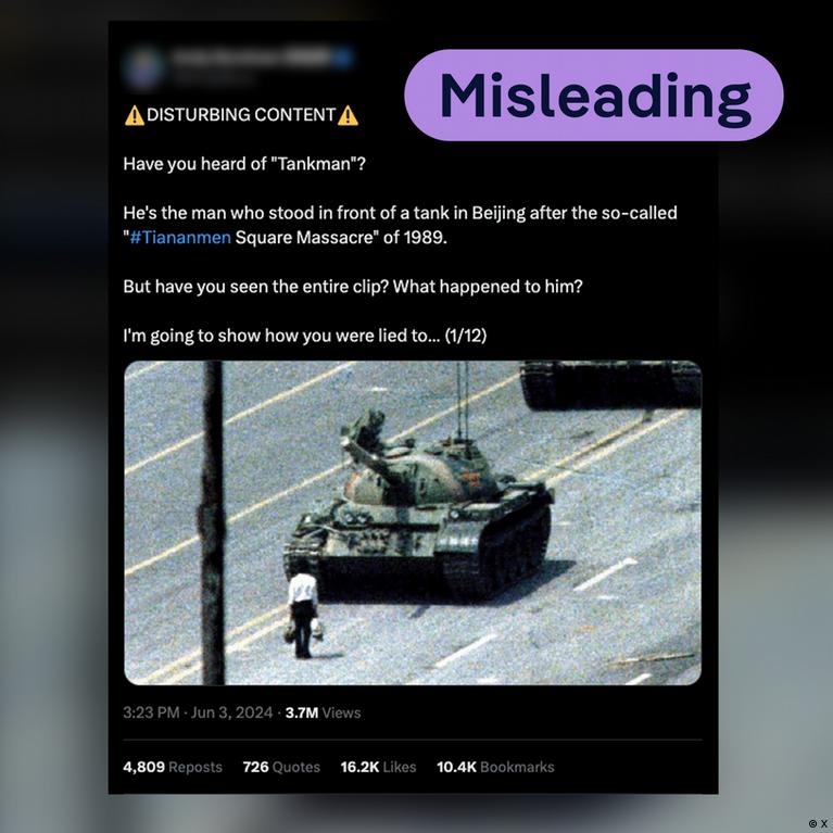 Tiananmen Square Tank Man Dead