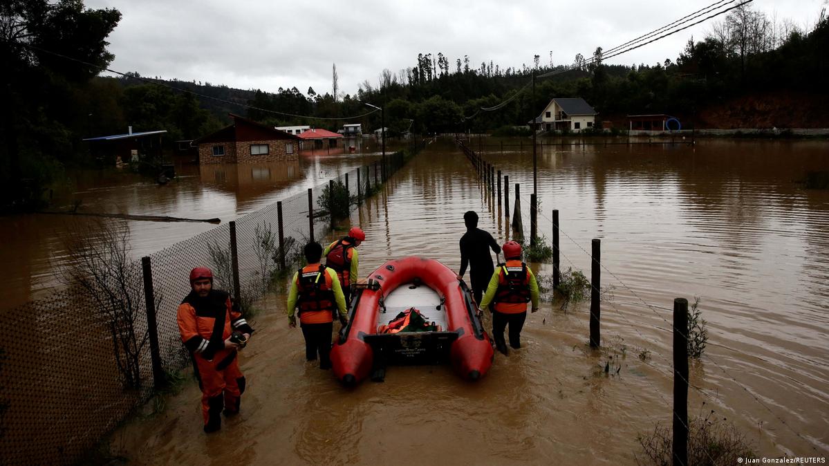 Chile en alerta máxima por intensas lluvias – DW – 13/06/2024