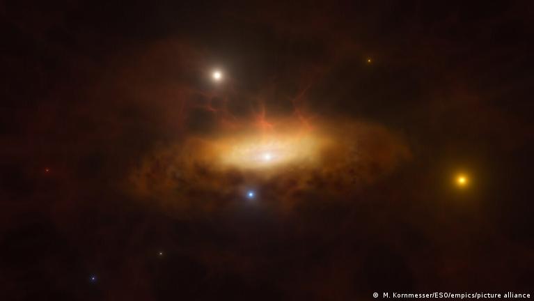 Astronomers witness black hole awakening for the first time – DW – 06 ...