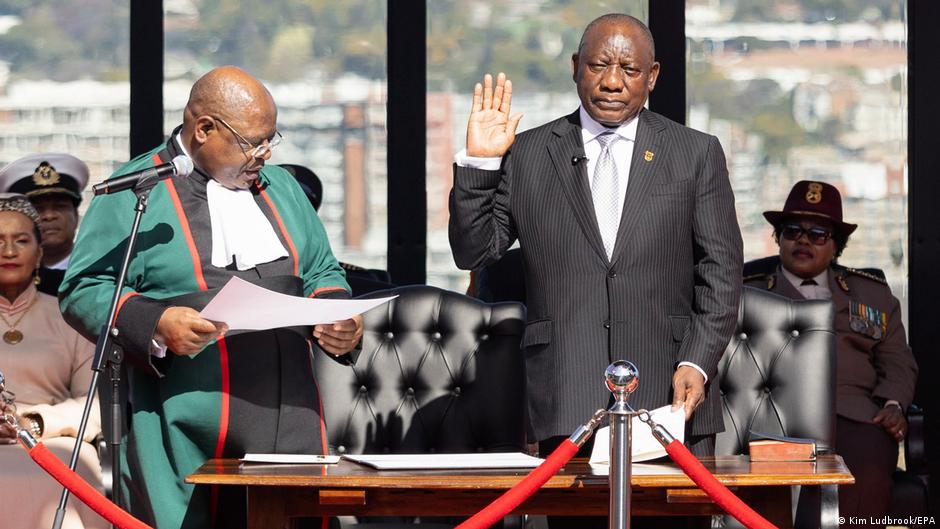 South Africa: Cyril Ramaphosa sworn in for second term