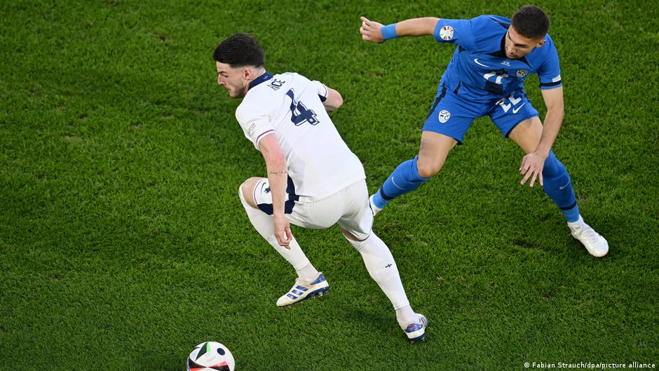 إنجلترا تتصدر مجموعتها والدنمارك مع سلوفينيا إلى ثمن النهائي – DW – 2024/6/26