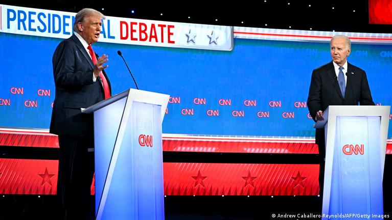 Biden and Trump face off in first 2024 presidential debate