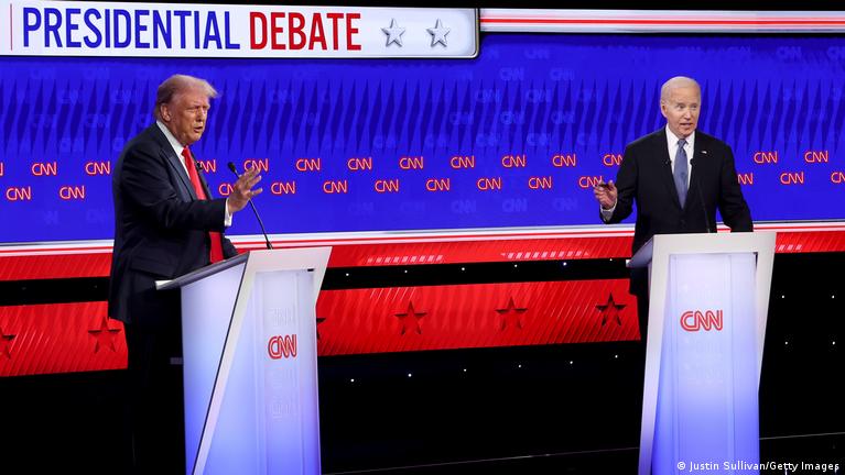Biden y Trump protagonizan acalorado debate presidencial – DW – 28/06/2024