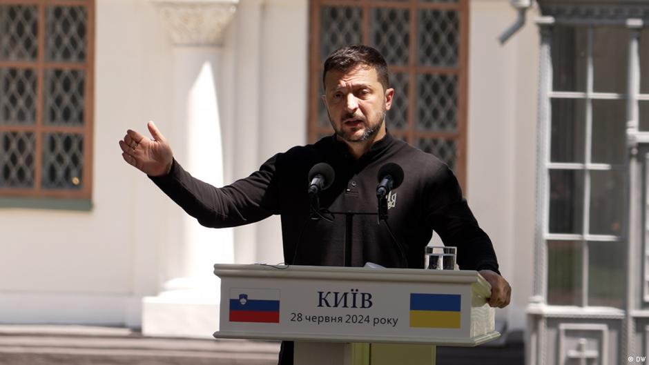 Владимир Зеленский: Украина уже работает над мирным планом – DW – 28.06.2024