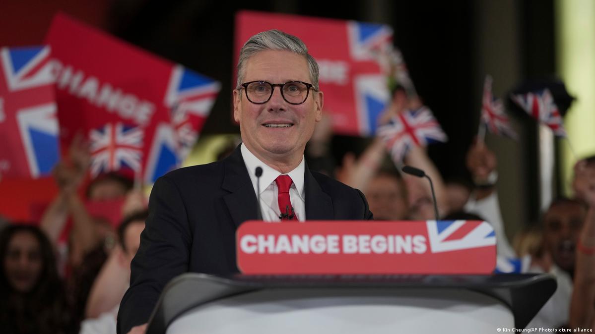 UK election: Keir Starmer's Labour wins landslide victory – DW – 07/05/2024