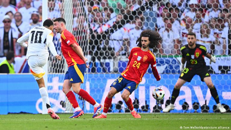 UEFA reassessment of Spain's handball doesn't help Germany