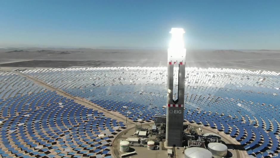 Sal líquida como almacenamiento de energía