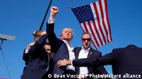 The symbolism behind Trump's clenched fist