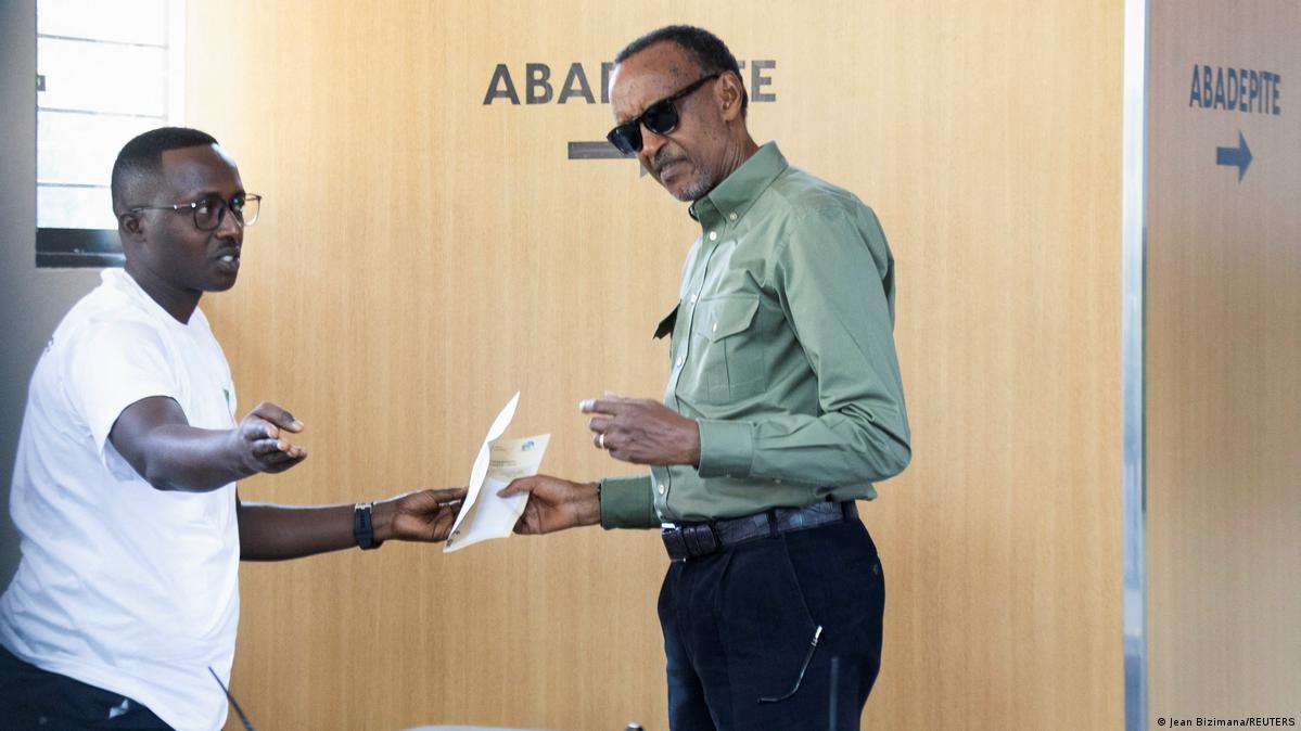 Presidente Kagame gana elecciones en Ruanda: preliminar – DW – 16/07/2024