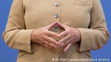 How do Germans view Angela Merkel's legacy?