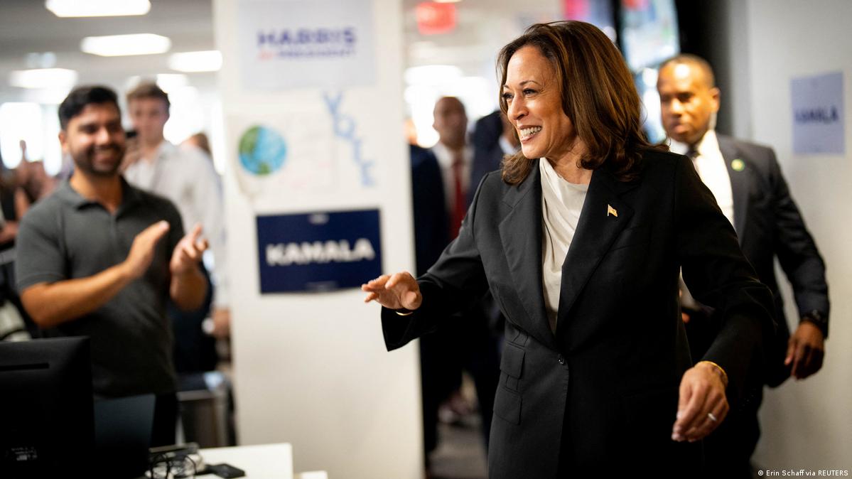 Celebrities rush to embrace Kamala Harris – DW – 07/24/2024