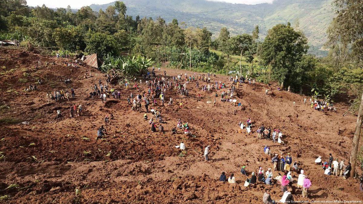 Mindestens 250 Tote nach Erdrutschen in Äthiopien – DW – 25.07.2024