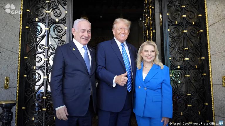 Netanyahu meets with Trump at Mar-a-Lago during US visit – DW – 07/27/2024